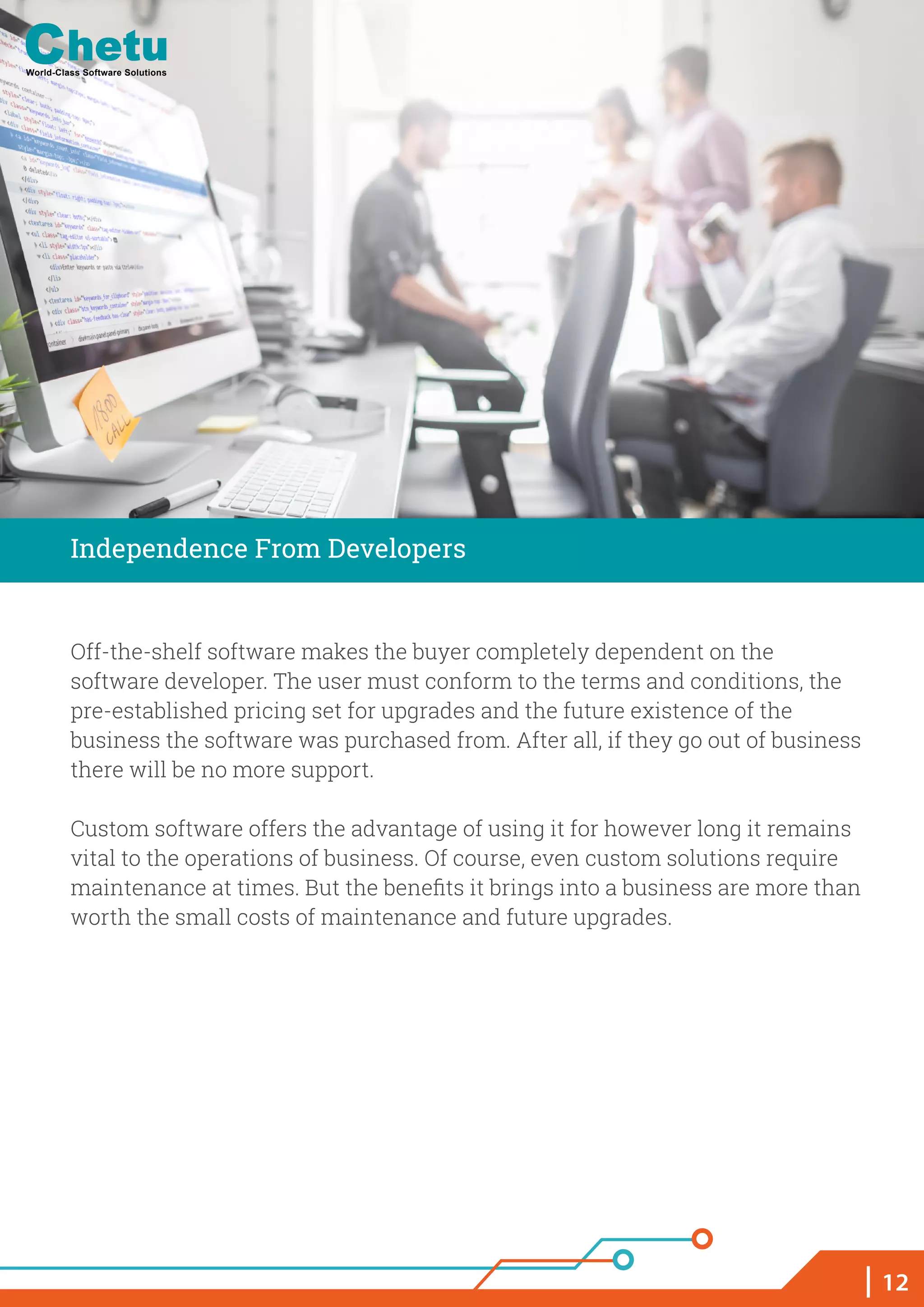 10 huge-reasons-why-businesses-need-custom-software-development1 | PDF | Shareware and Freeware ...