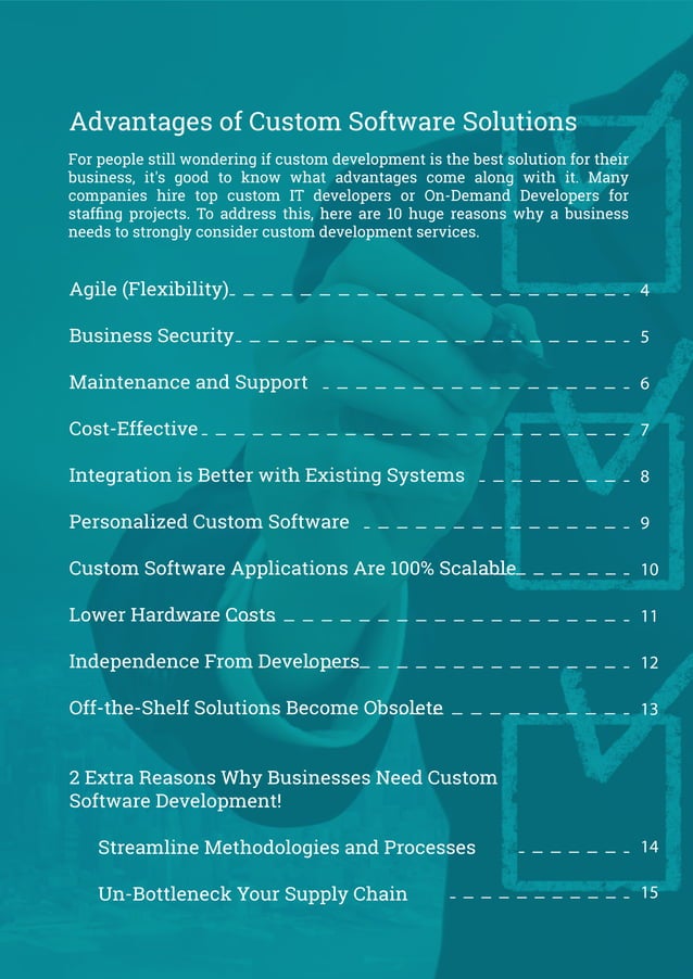 10 huge-reasons-why-businesses-need-custom-software-development1 | PDF | Shareware and Freeware ...