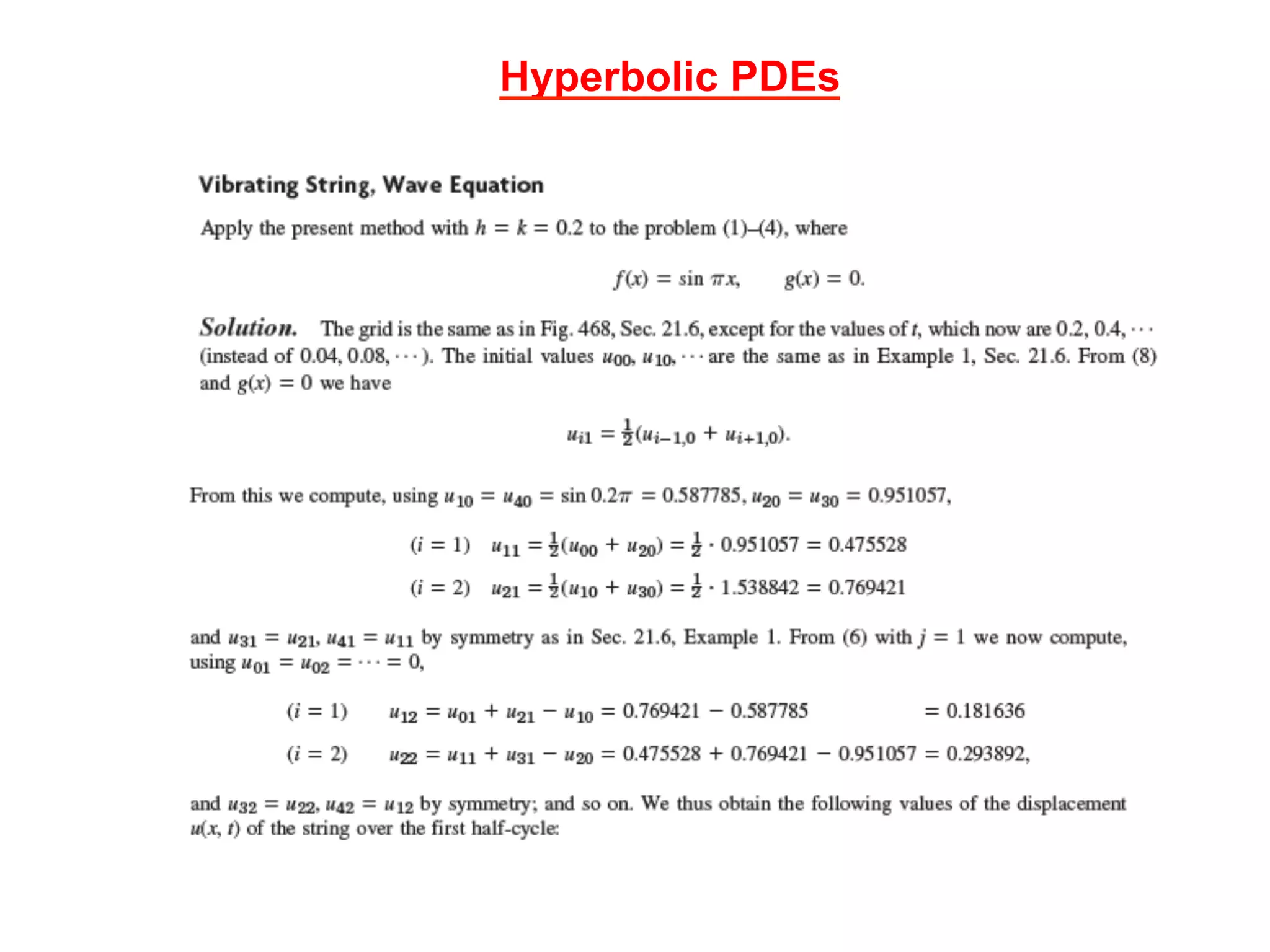 10 hyperbolic pd-es | PDF | Physics | Science