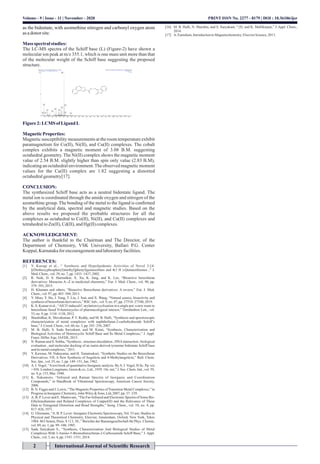SYNTHESIS AND CHARACTERIZATION OF SCHIFF BASE METAL COMPLEXES DERIVED FROM NAPHTHO [2,1-B] FURAN ...