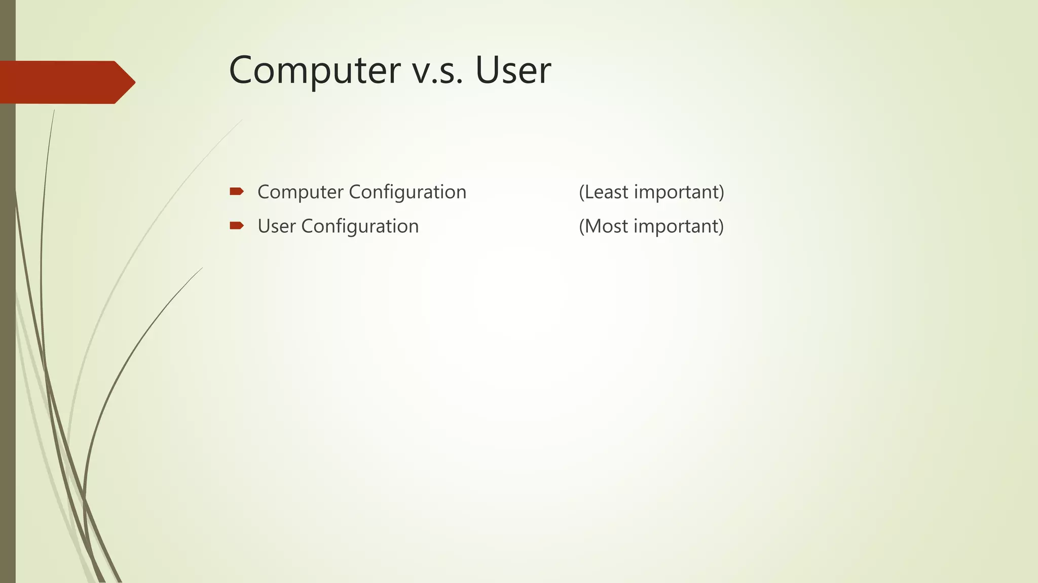10 implementing GPOs | PPT