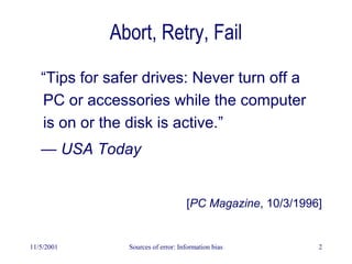 10 information bias | PPT