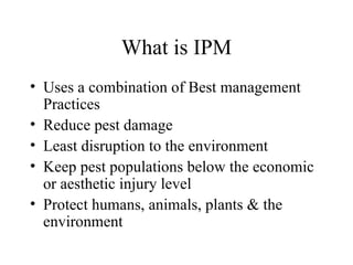 10 Integrated Pest Management | PPT