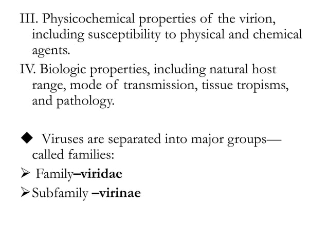 10- Introduction to Viruses Classification, morphology and structure ...