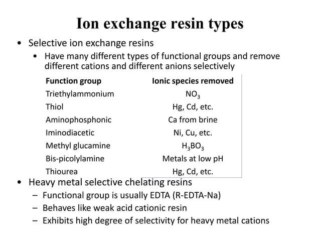 10 ion exchange process | PPTX
