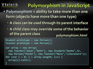 JavaScript OOP | PPT
