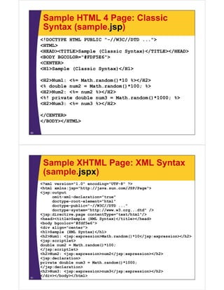 10 jsp-scripting-elements | PDF