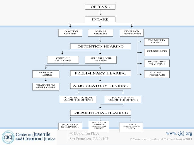 Criminal Justice System Flowchart