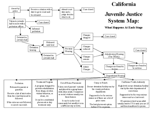 10. juvenile justice flowchart | PPTX | Crime & Harmful Acts to ...