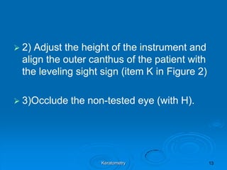 keratometry | PPT
