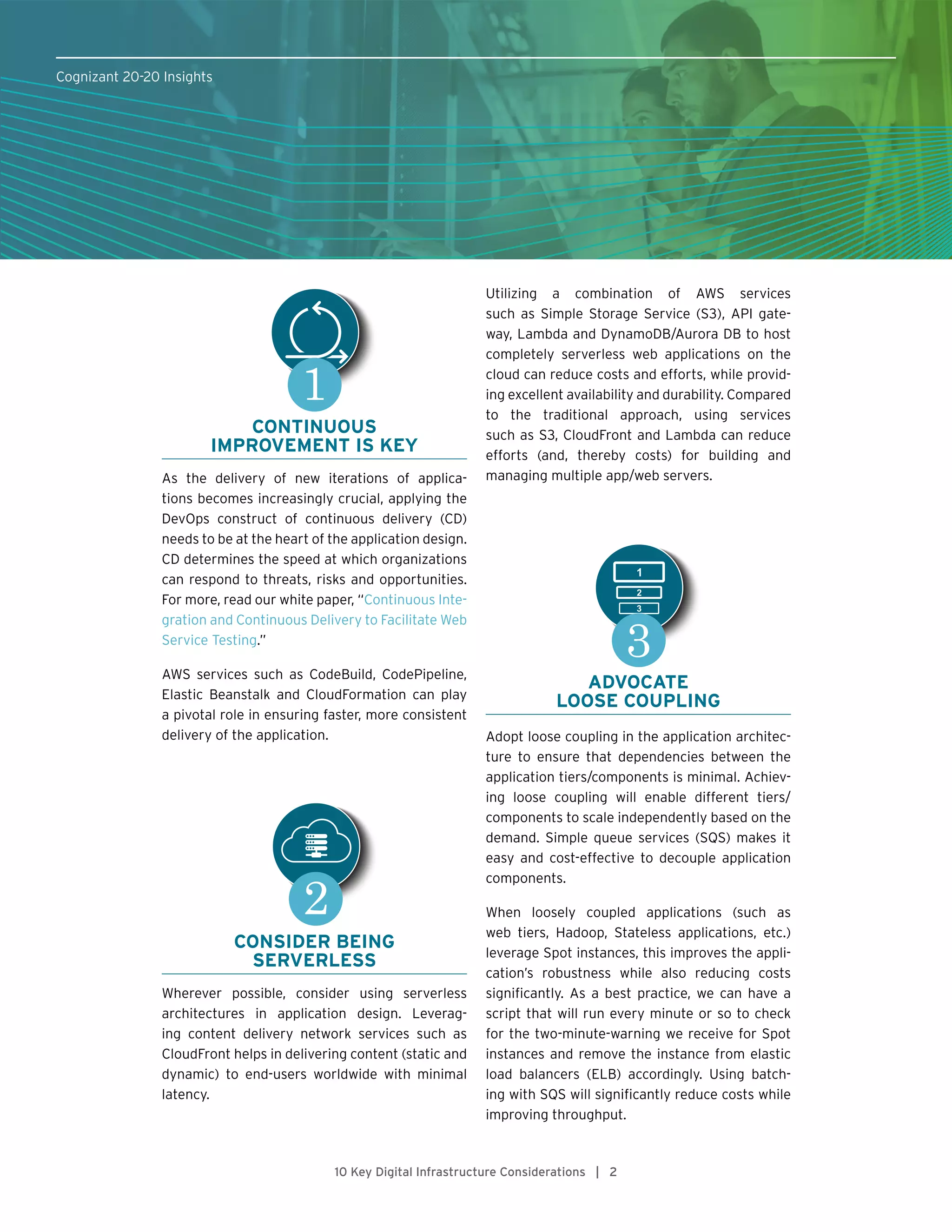 10 Key Digital Infrastructure Considerations | PDF