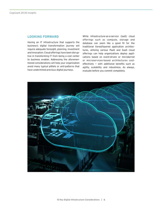 10 Key Digital Infrastructure Considerations | PDF