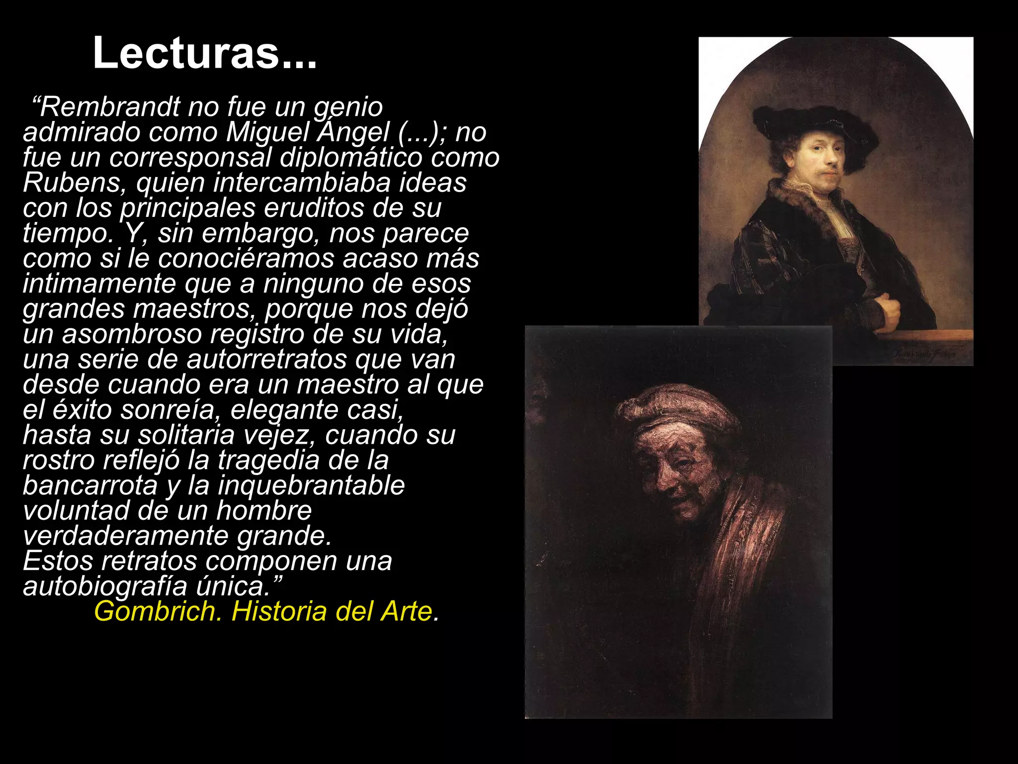 ART 08.H. La pintura barroca europea. Rembrandt y la escuela holandesa ...