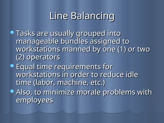 industrial and production Line Balancing.ppt