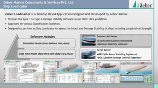 Ship Loadicator - Marine Consultant - Zebecmarine | PPT