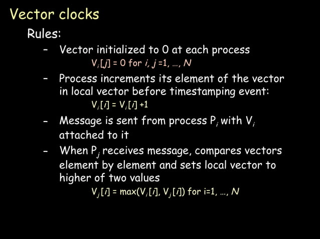 Logical Clocks Distributed Computing Ppt