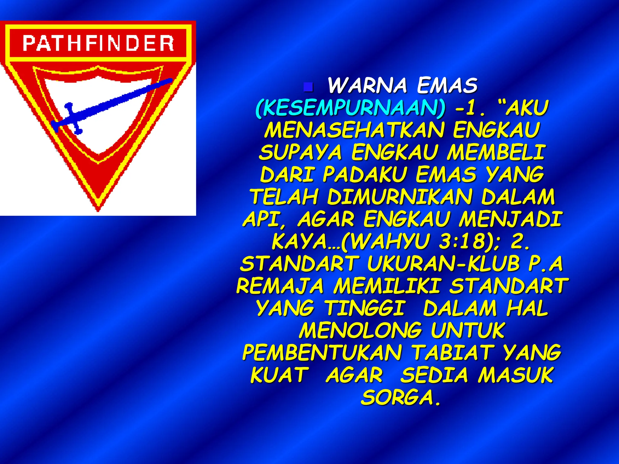 10- Logo Pathfinder dan Maknanya .PPT