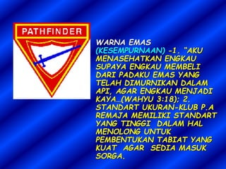 10- Logo Pathfinder dan Maknanya .PPT