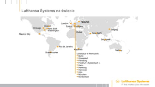 Prezentacja firmy Lufthansa Systems Poland | PPT | Air Travel | Travel Type