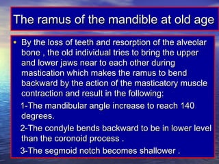 10 mandible at different ages | PPT
