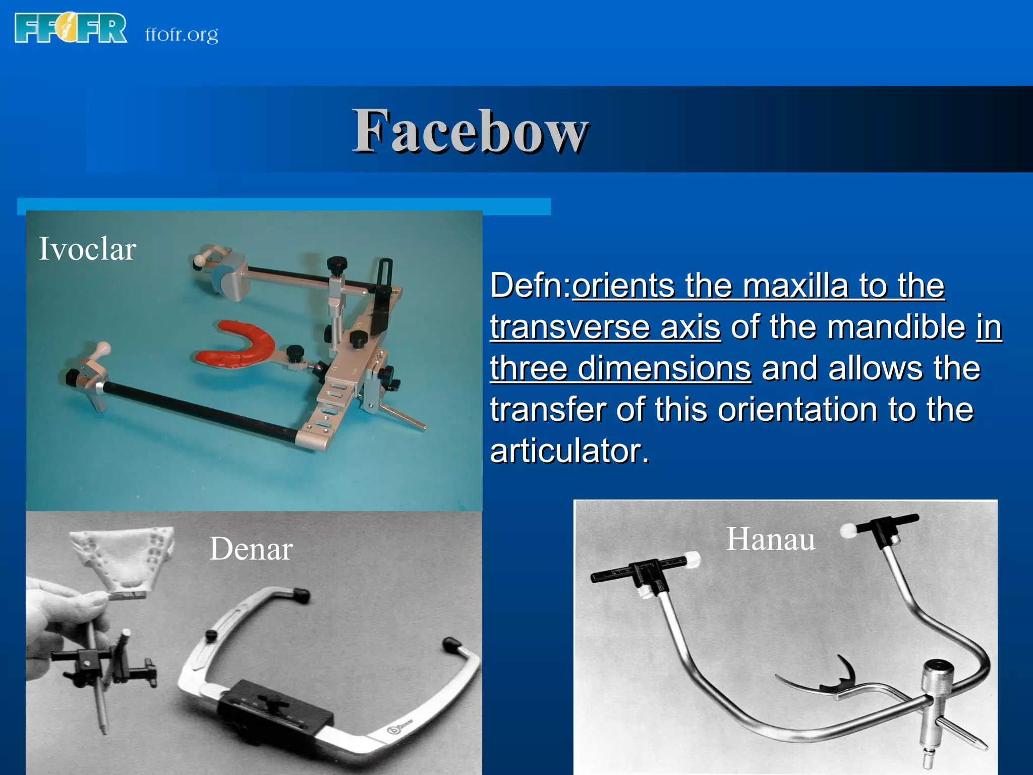 10.maxillomandibular relation records | PPT