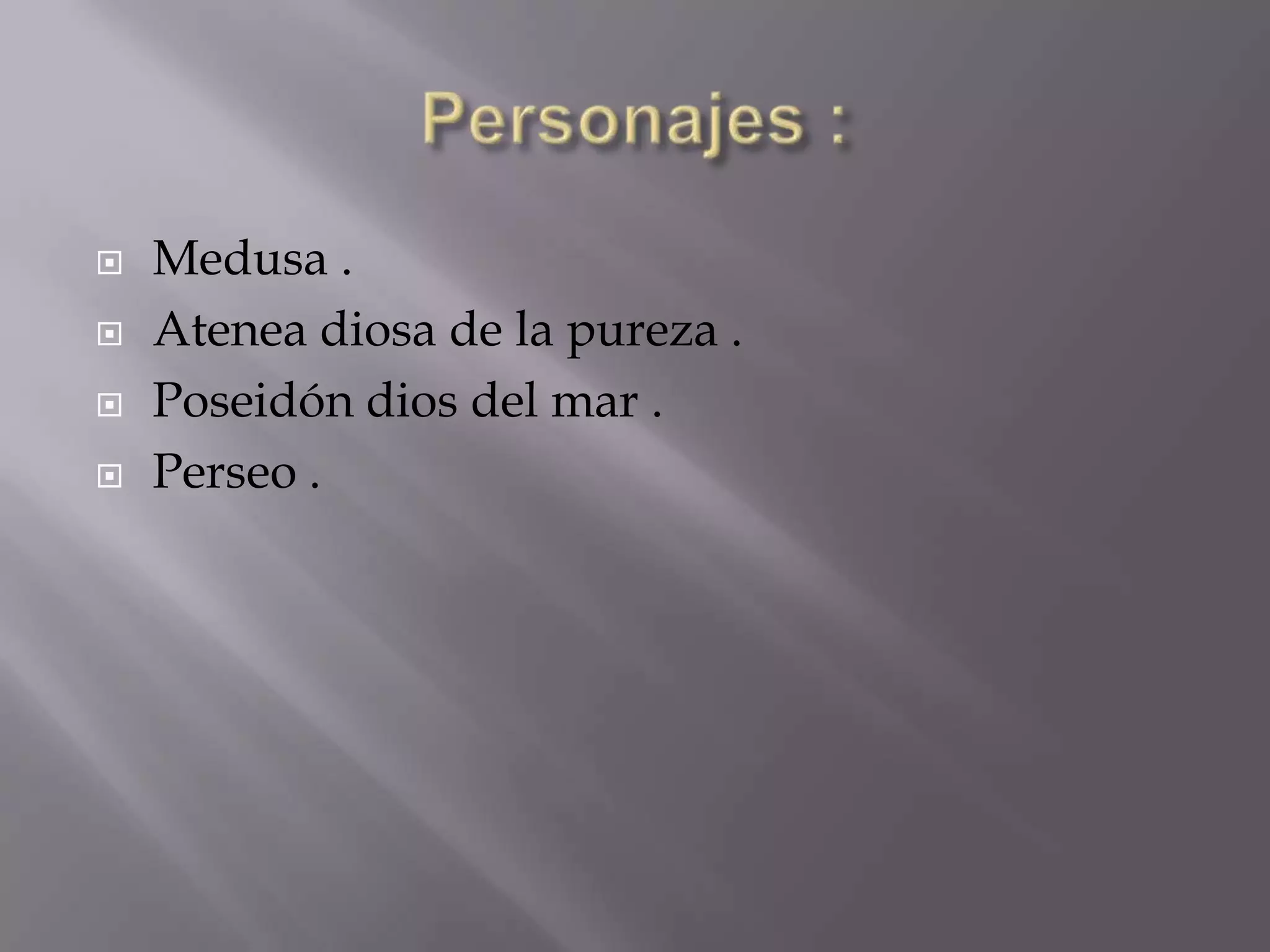 Medusa. La Odisea. Miriam García | PPT