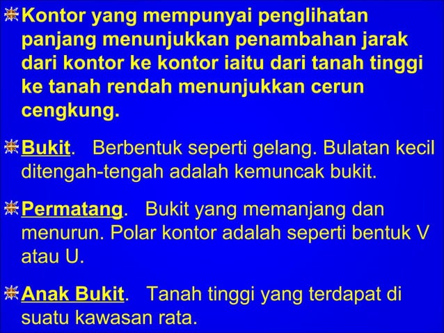 orenteering - mengenal cerun | PPT