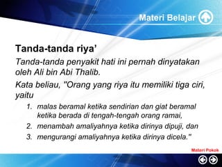 10 menghindari sifat tercela | PPS