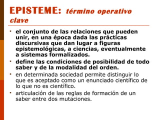 Michel Foucault y las Relaciones de Poder | PPT