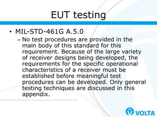 MIL-STD-461G - CS | PDF