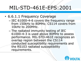 MIL-STD-461G - CS | PDF