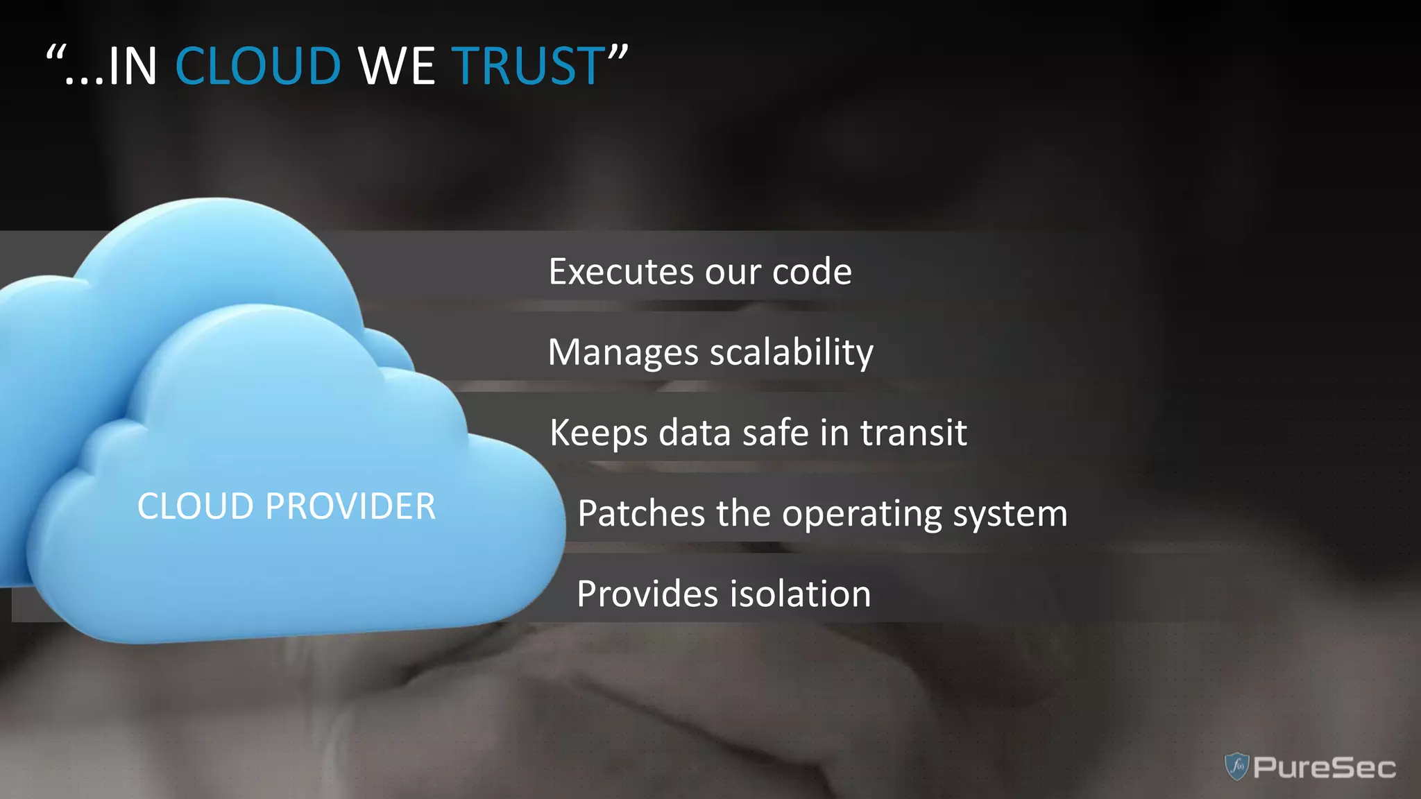 Serverless - minimizing the attack surface | PPT