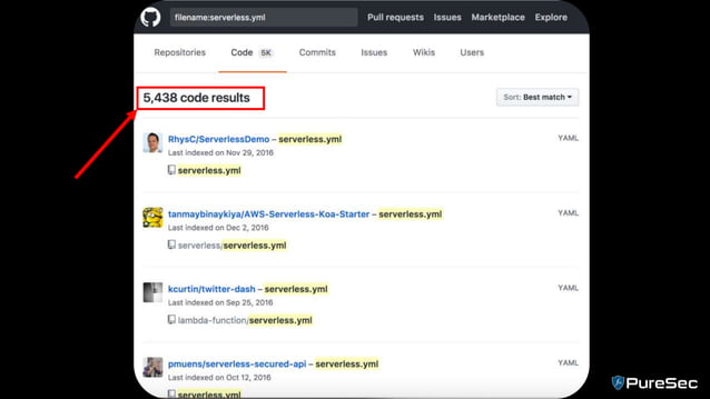 Serverless - minimizing the attack surface | PPT