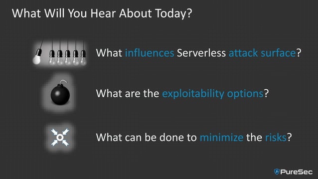 Serverless - minimizing the attack surface | PPT
