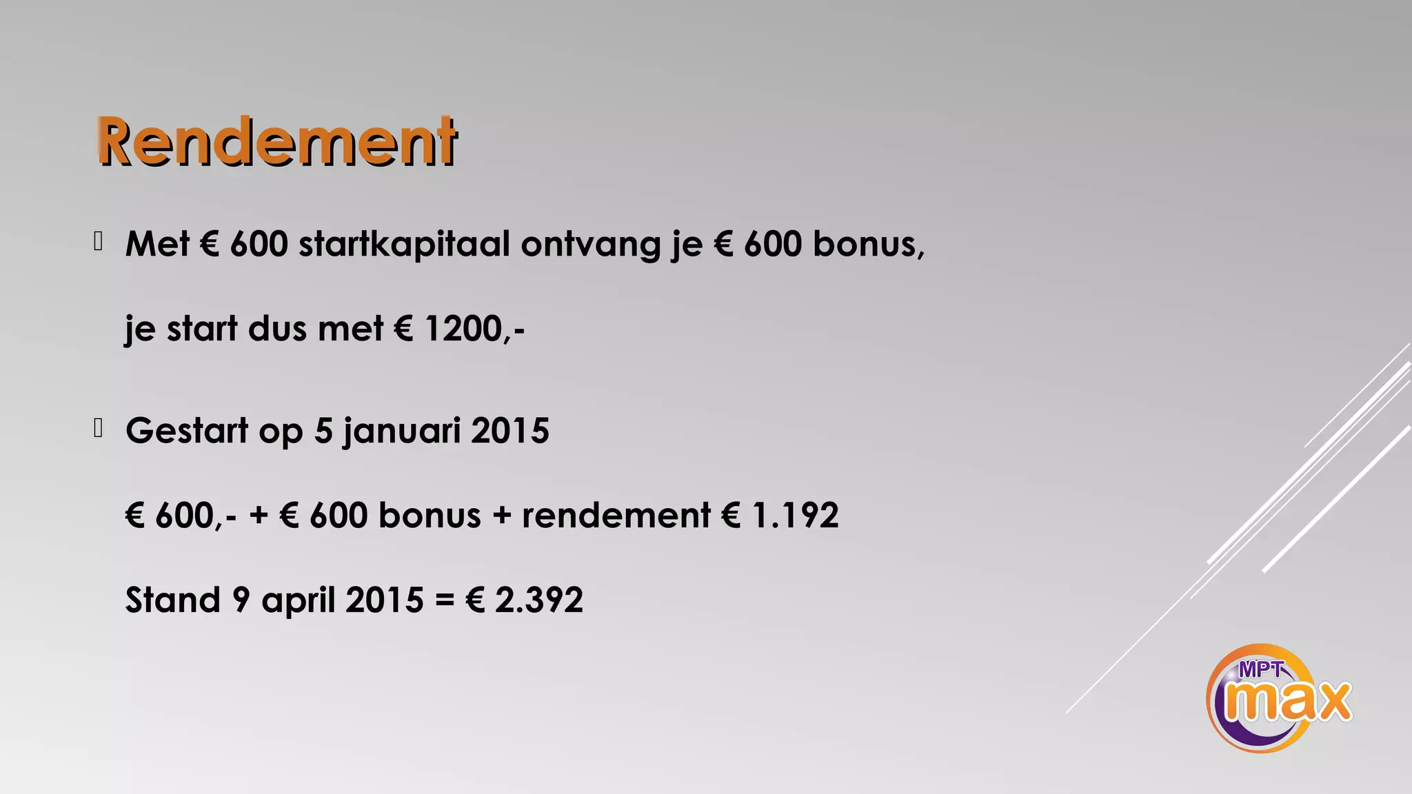 Geld verdienen in 10 minuten per dag, minimale inspanning, maximaal ...