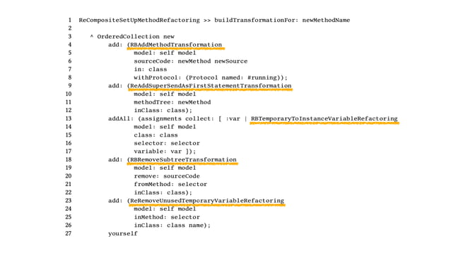 Modular And Extensible Extract Method Talk From Esug 2024 Ppt