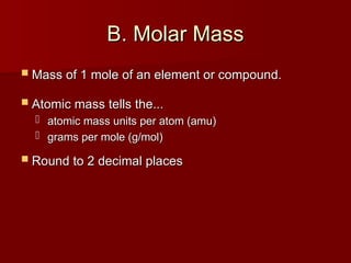 10-MOLES-MOLAR-MASS-AND-AVOGADROS-NUMBER.ppt