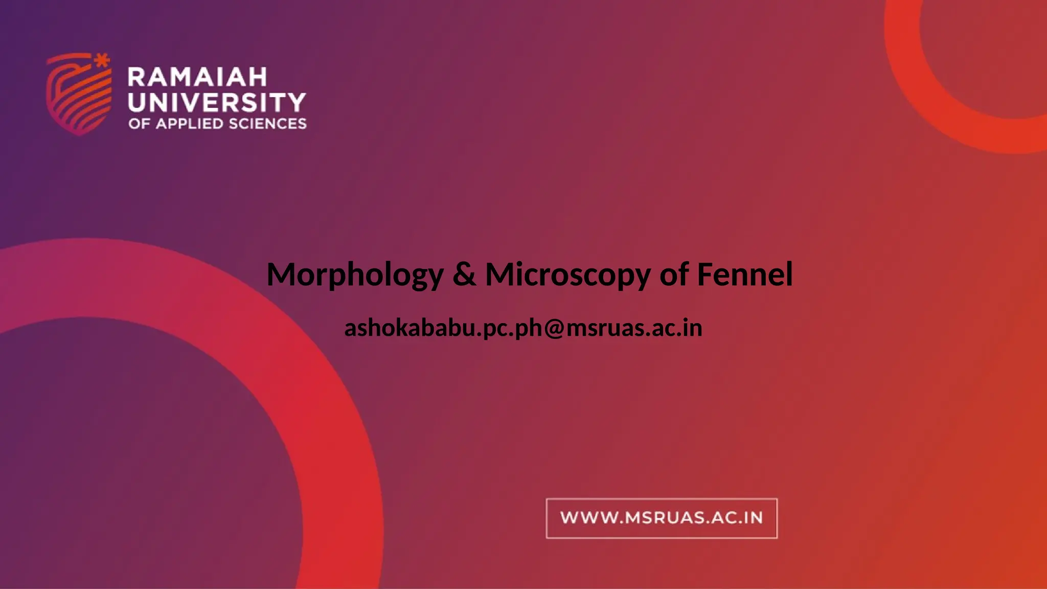 10-morphology and microscopy of Fennel .pptx