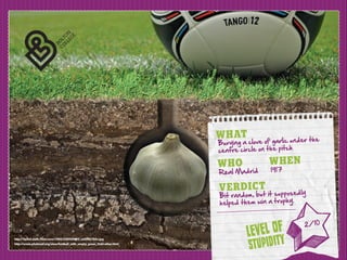 10 of the Most Stupid Football Superstitions | PDF
