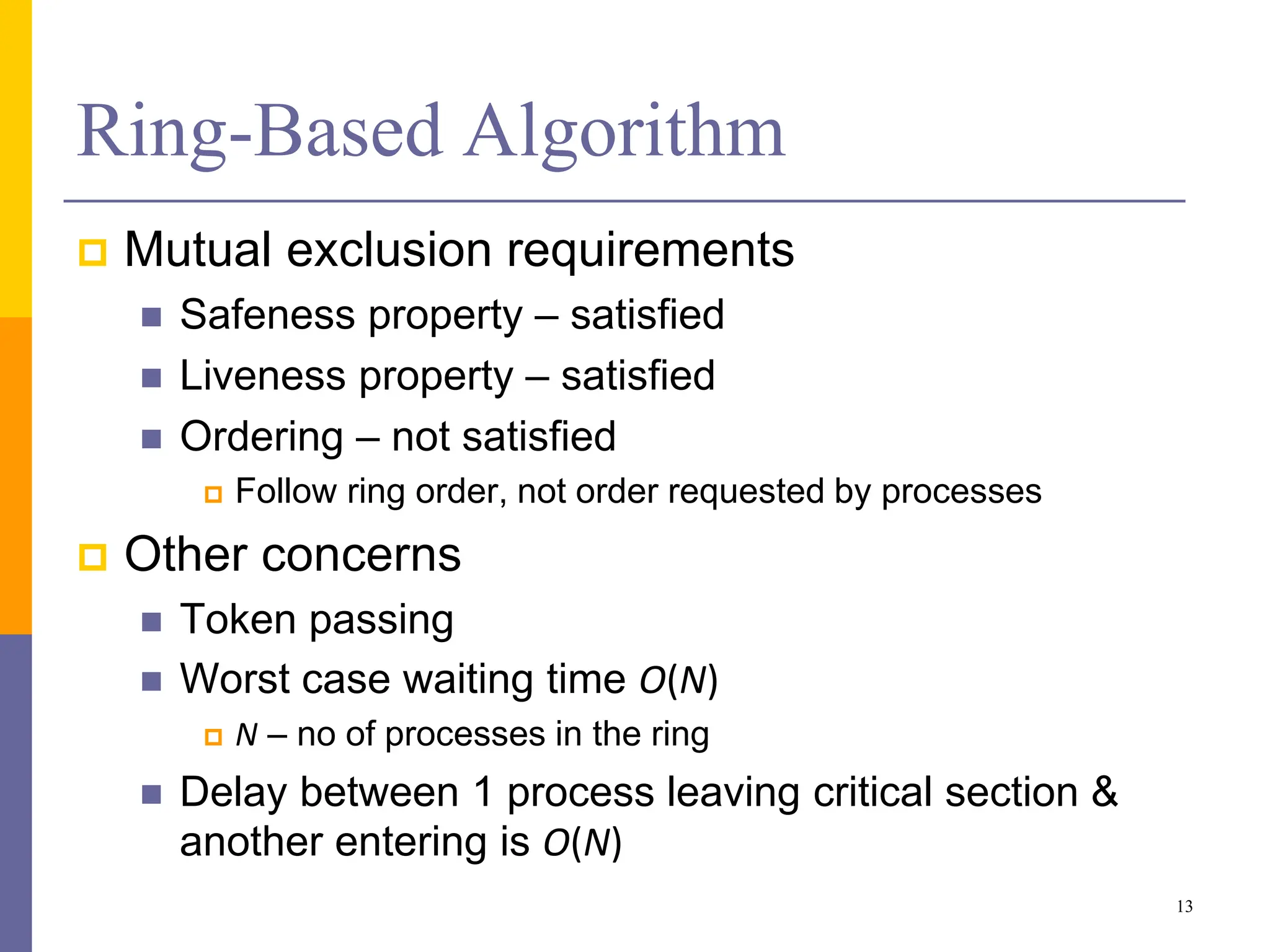 Mutual Exclusion in Distributed Memory Systems | PPTX
