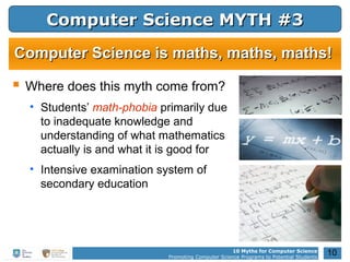 10 Myths for Computer Science | PPT