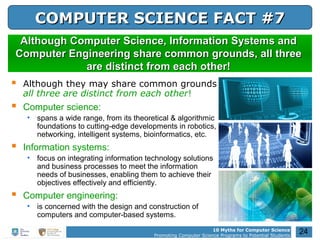 10 Myths for Computer Science | PPT