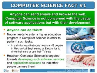 10 Myths for Computer Science | PPT