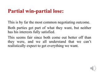 Negotiation*********************************** | PPT