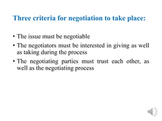 Negotiation*********************************** | PPT