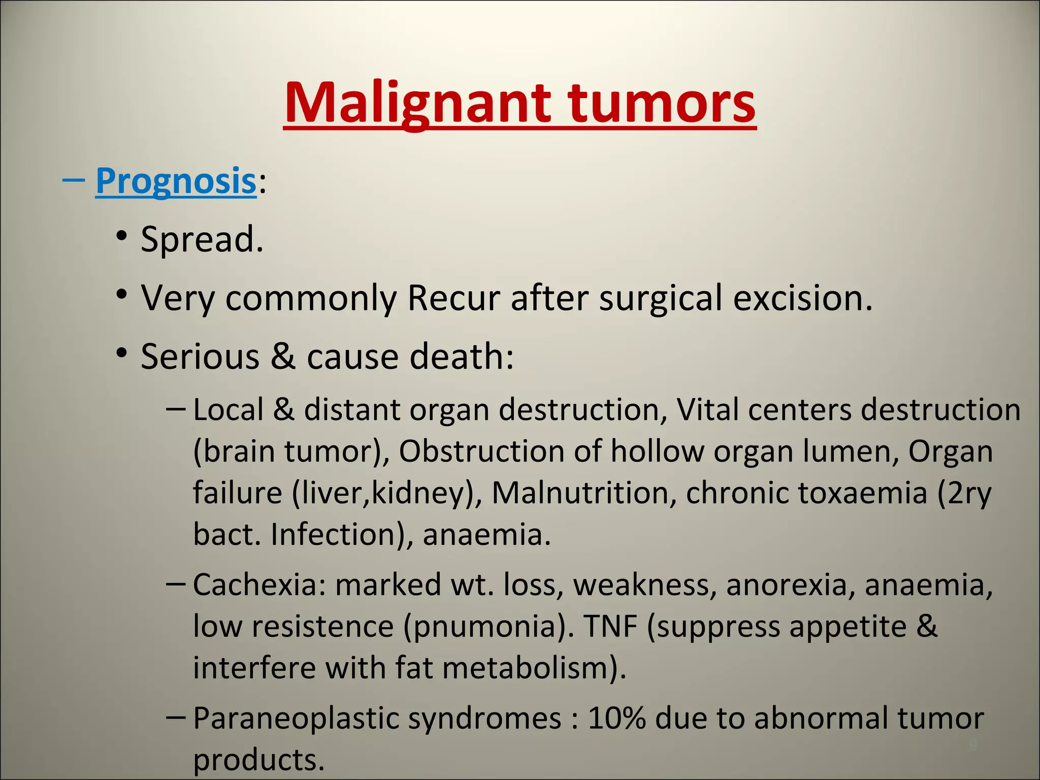10 neoplasia | PPT | Cancer | Diseases and Conditions