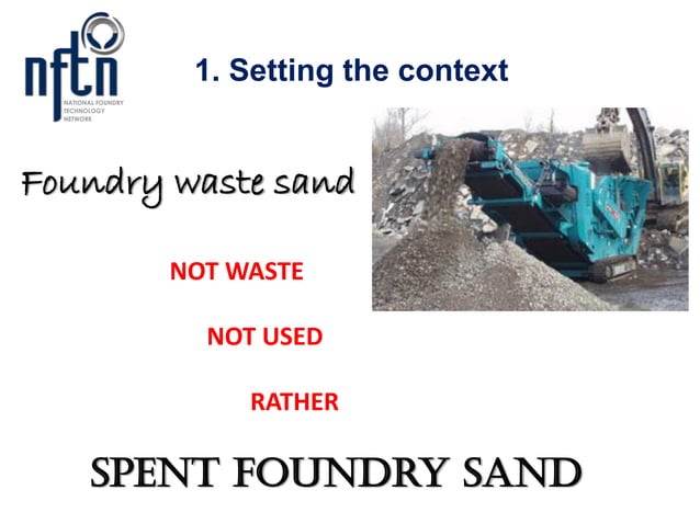 NFTN - collective approach towards green foundries in South Africa | PDF | Chemistry | Science