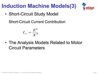 ETAP - parameter estimation | PDF