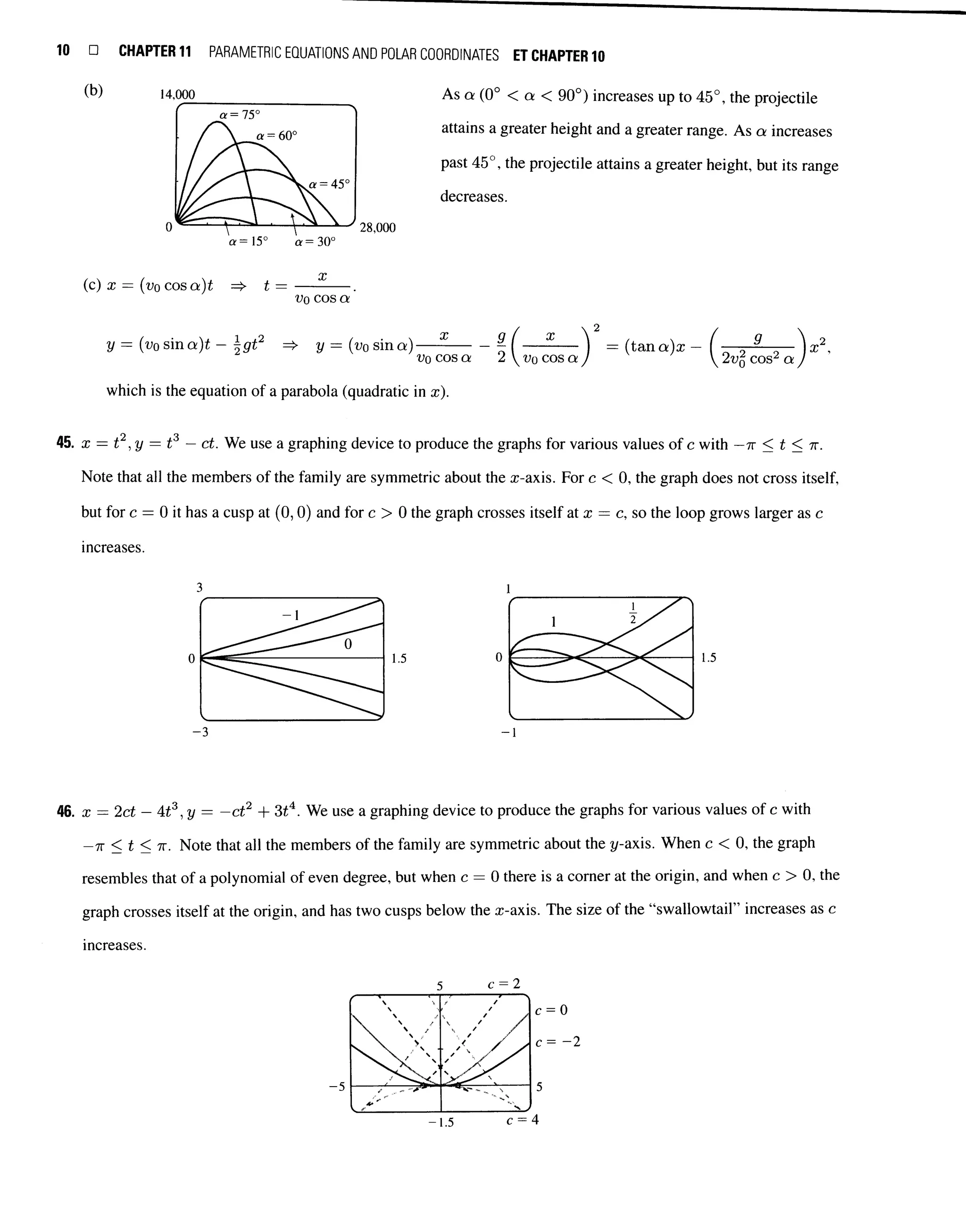 10 parametric equations %26 polar coordinates | PDF